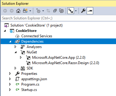 Creating ASP.NET Core 2.2 Application Step-by-Step